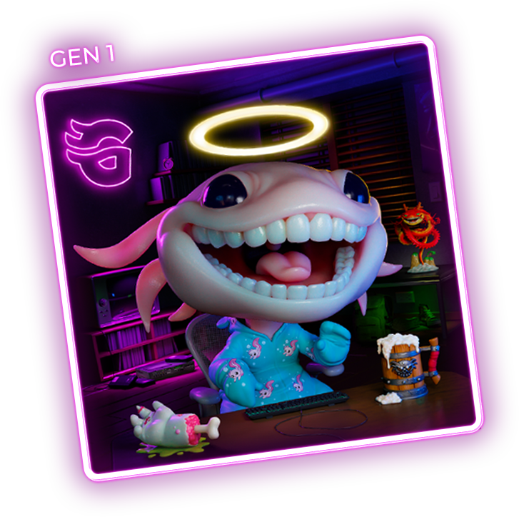 Geexolotls - The geek NFT Collection you've been waiting for, dude!