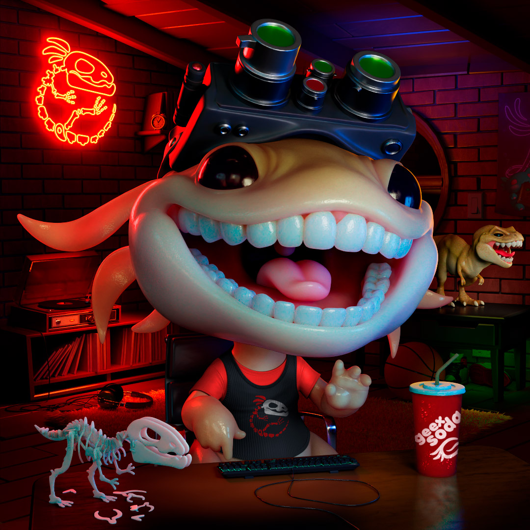 Geexolotls - The geek NFT Collection you've been waiting for, dude!