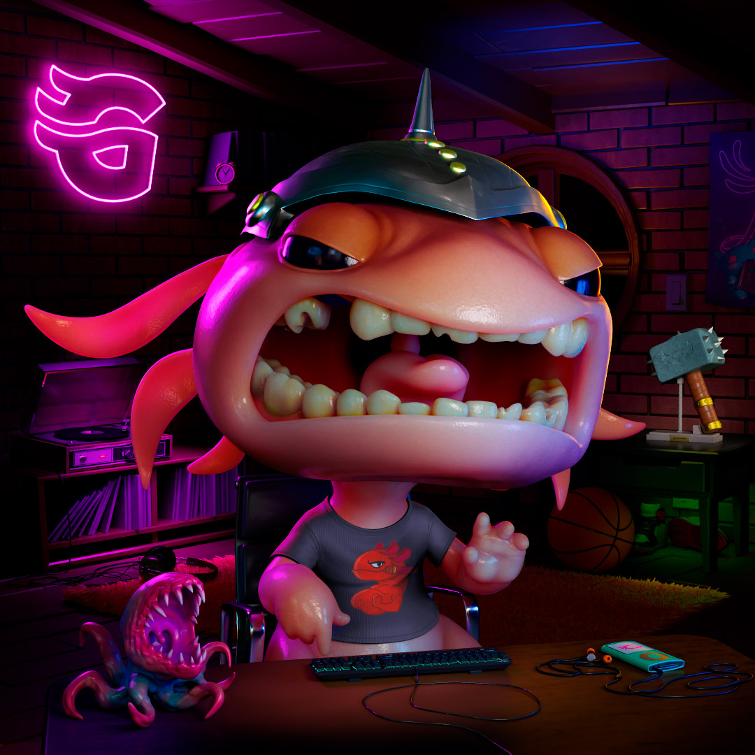 Geexolotls - The geek NFT Collection you've been waiting for, dude!