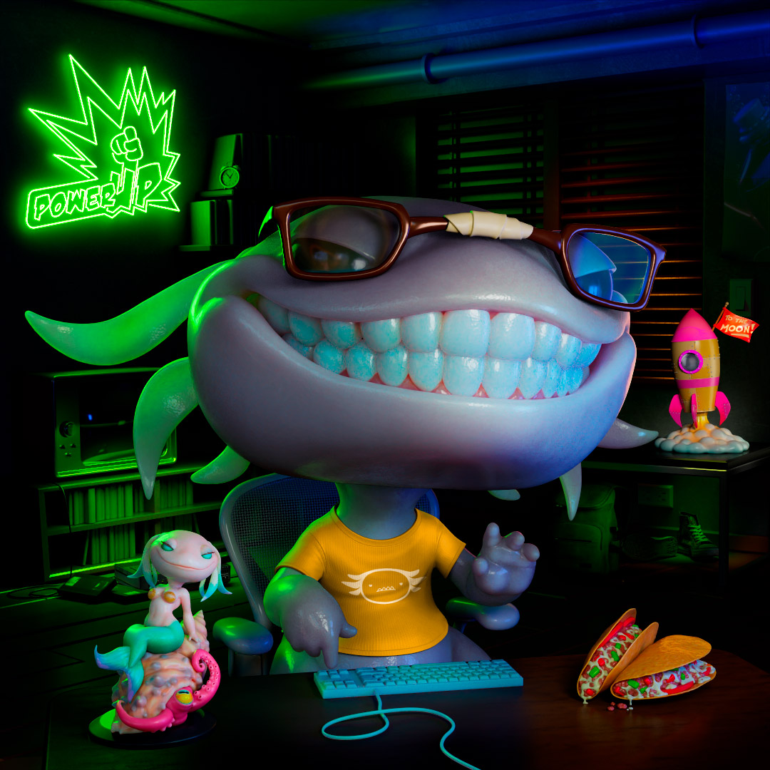 Geexolotls - The geek NFT Collection you've been waiting for, dude!