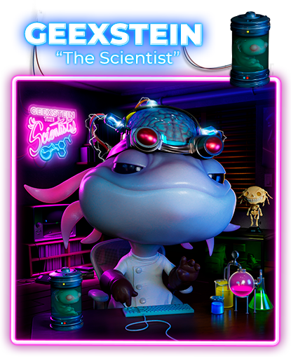 Geexolotls - The geek NFT Collection you've been waiting for, dude!