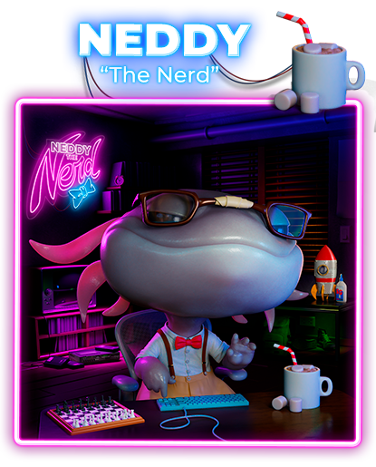 Geexolotls - The geek NFT Collection you've been waiting for, dude!