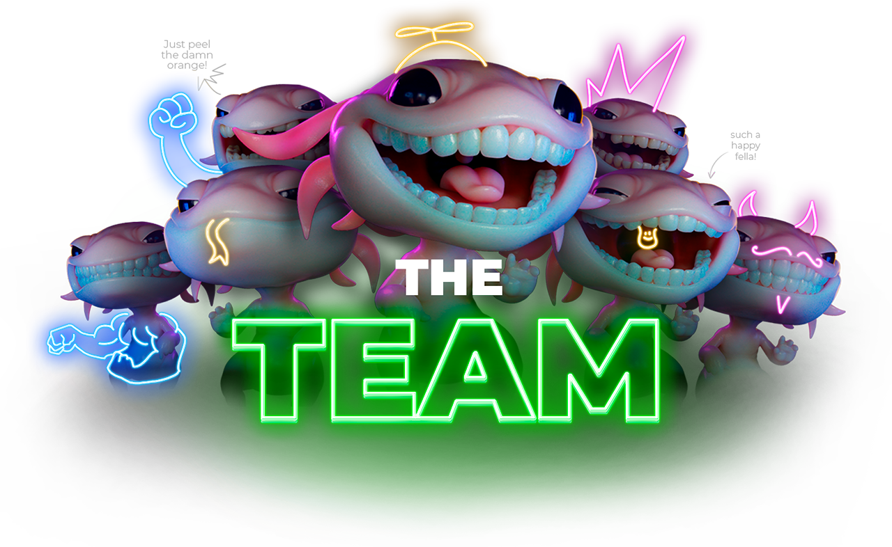 Geexolotls - The geek NFT Collection you've been waiting for, dude!